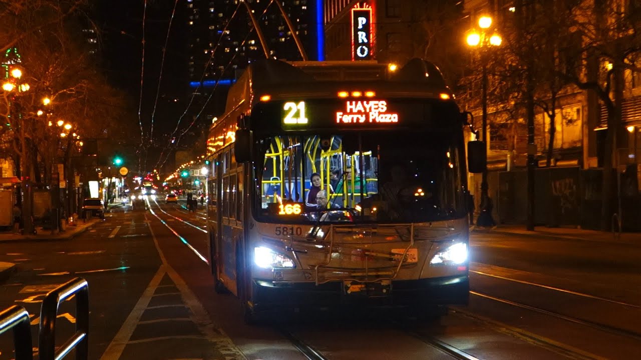 San Francisco MTA / MUNI 2018 New Flyer XT40 "Xcelsior" Electric ...
