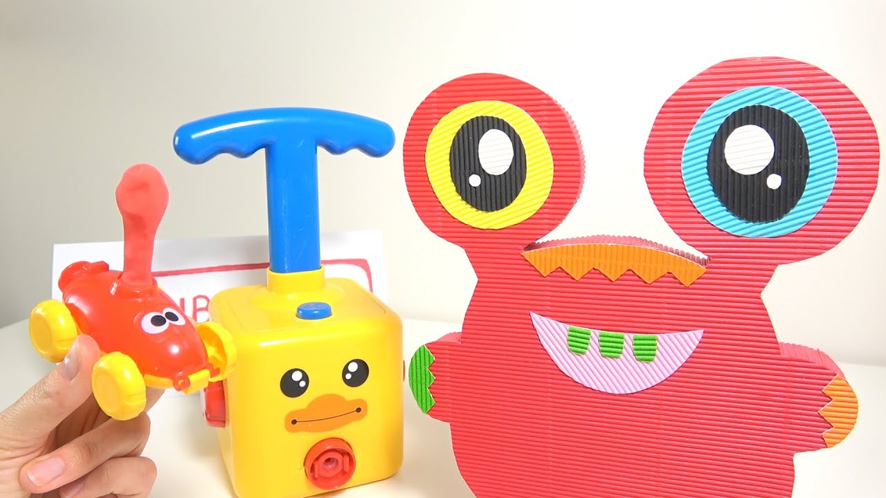 Zack play Toy Car with Balloon | Zack Toys Review - YouTube