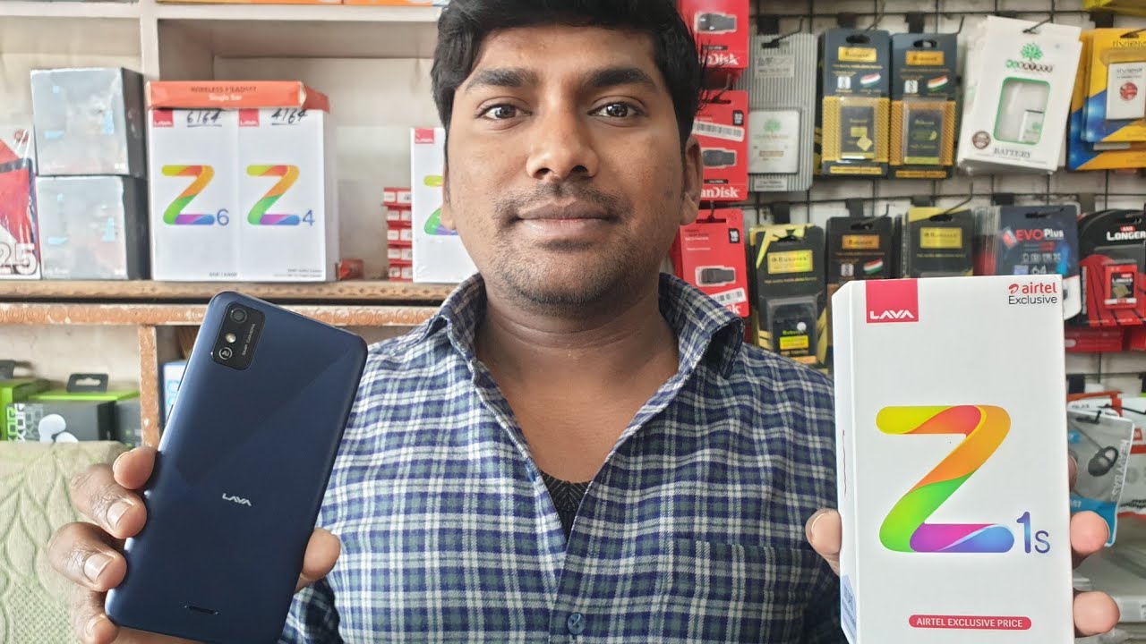 Lava Z1s unboxing Airtel Exclusive Price ₹4999 - YouTube