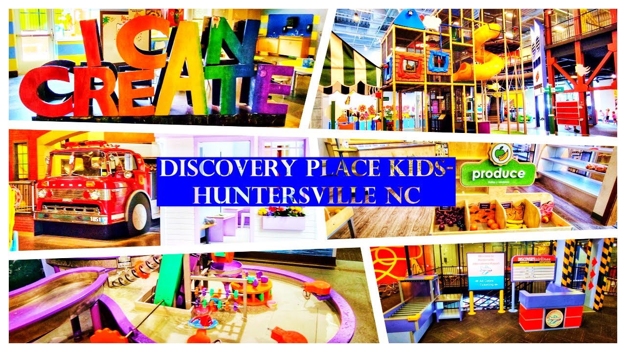 DISCOVERY PLACE KIDS HUNTERSVILLE N.C. 4K WALKTHROUGH - YouTube