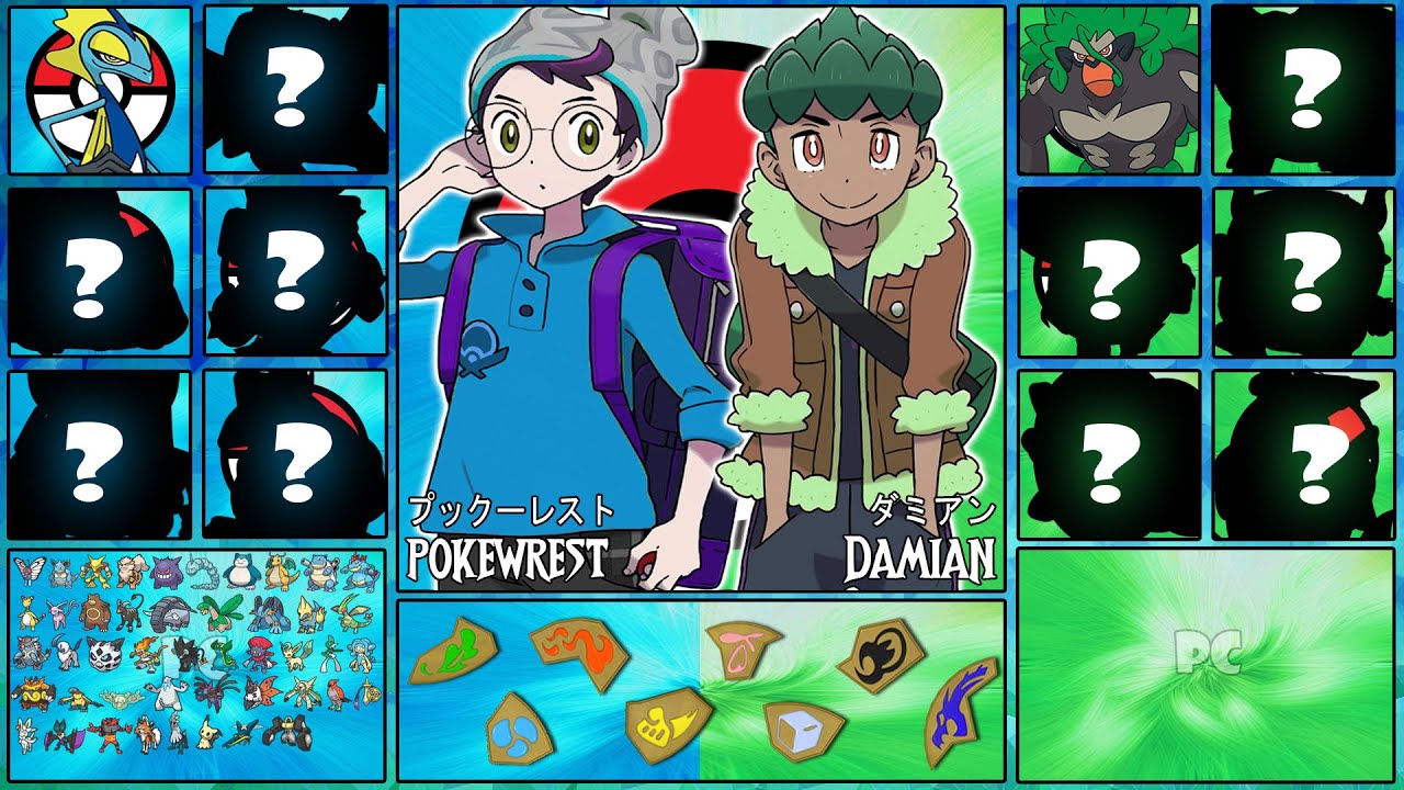 MY FULL POKEMON TEAM IN GALAR REGION (WITH RIVAL) - YouTube