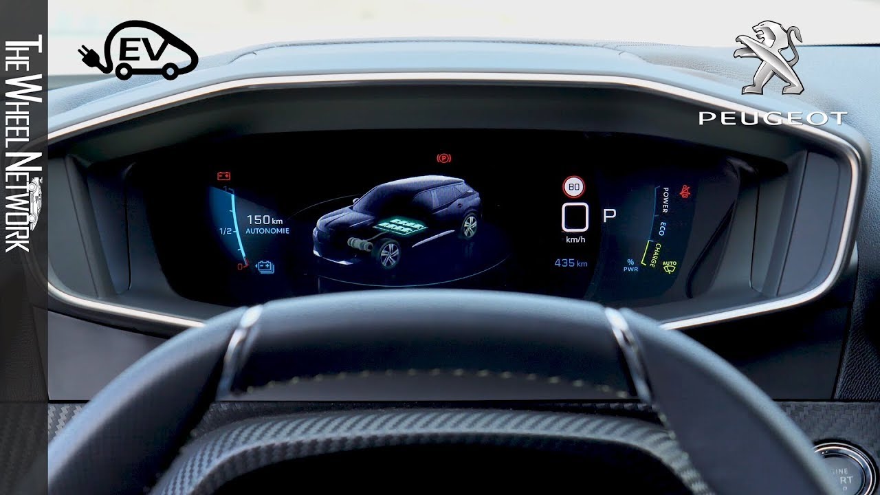 2020 Peugeot e-2008 GT Electric SUV Interior - YouTube