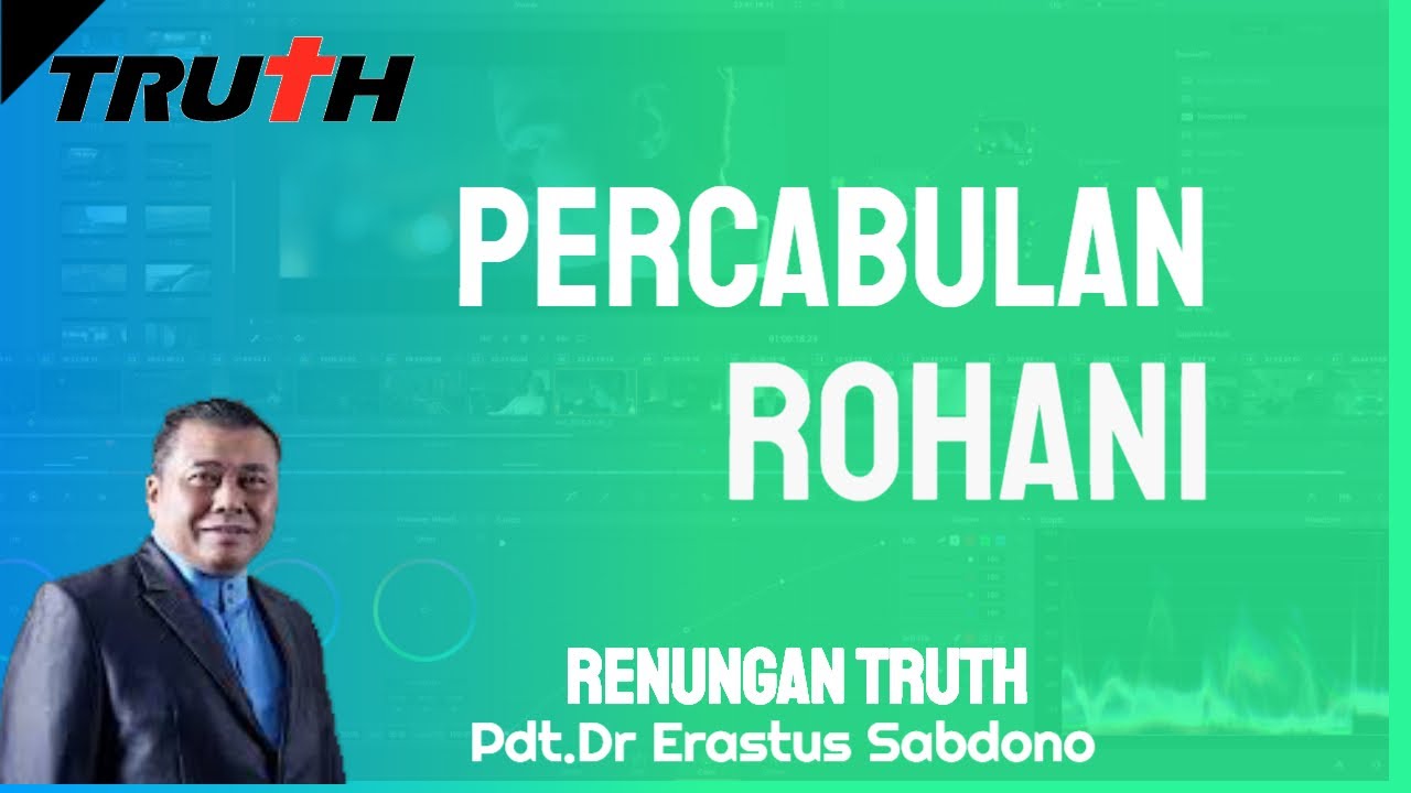 Percabulan Rohani | Renungan 21 Maret 2020 - YouTube