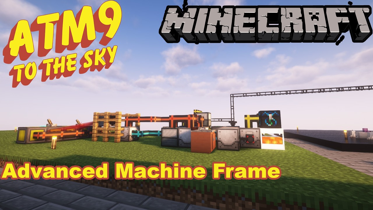 ATM9 TTS Folge 26 Advanced Machine Frame #minecraft #modpack #atm9 # ...