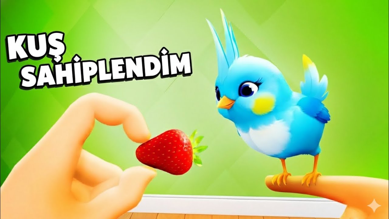 🐦 VR’da Kuş Besleyip Büyütüyorum! En Tatlı Evcil Dostum 😂 | Forever ...