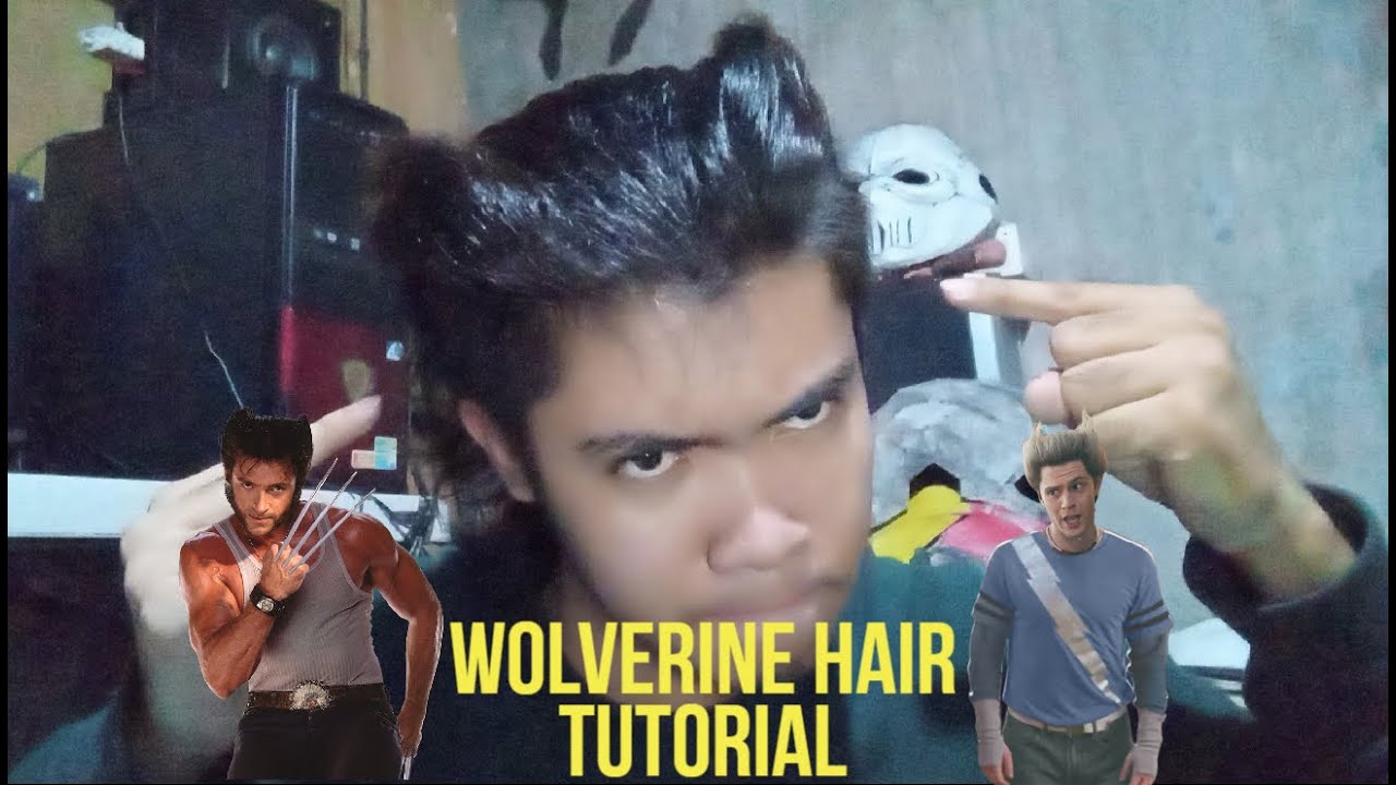 Wolverine Hairstyle Tutorial For Cosplay [EASY] - YouTube
