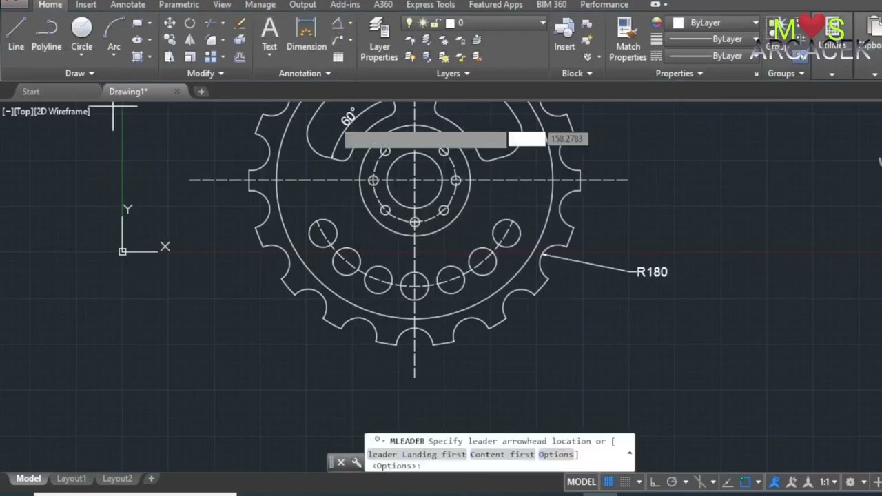 2D Practice Drawing In Autocad || Basic to Advance Drawing #cad ...