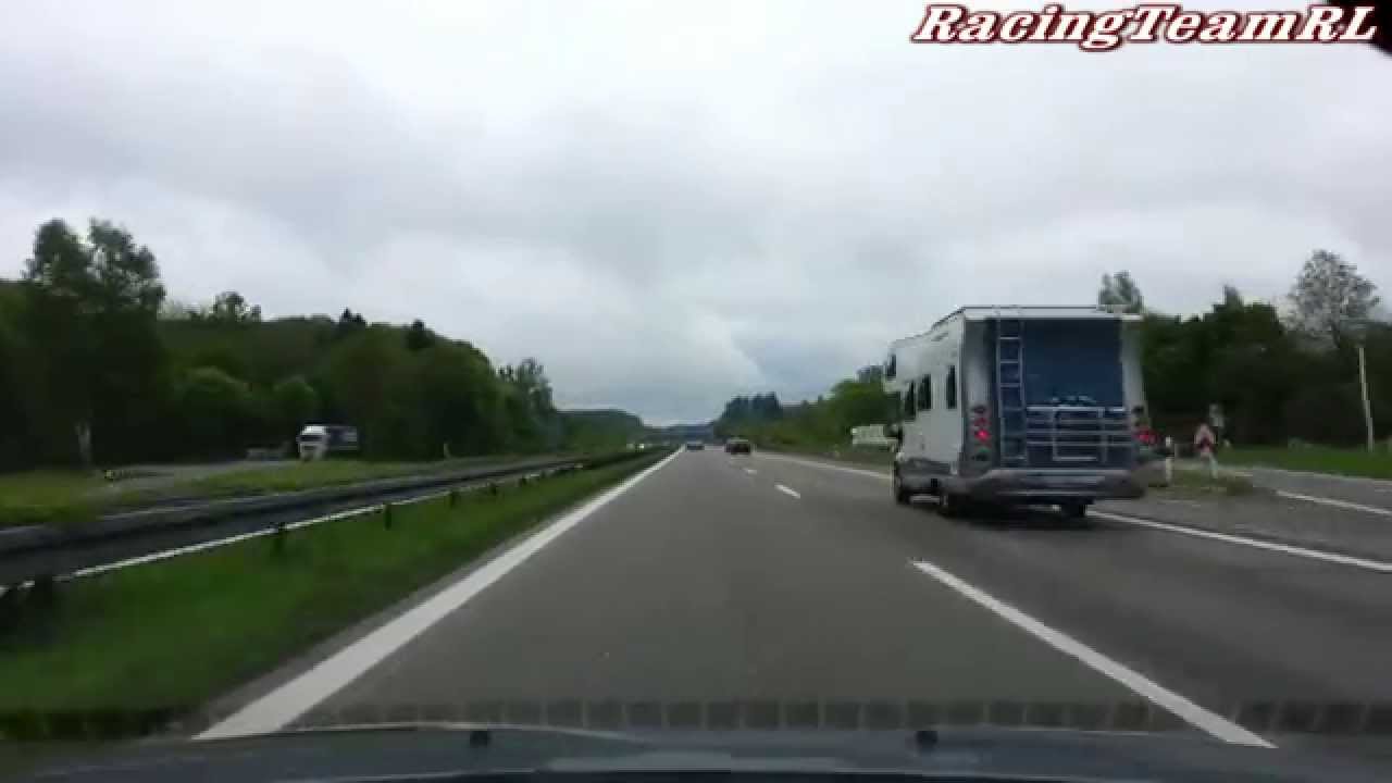 Mercedes AMG macht BMW und Mazda Locker platt auf der Autobahn - YouTube