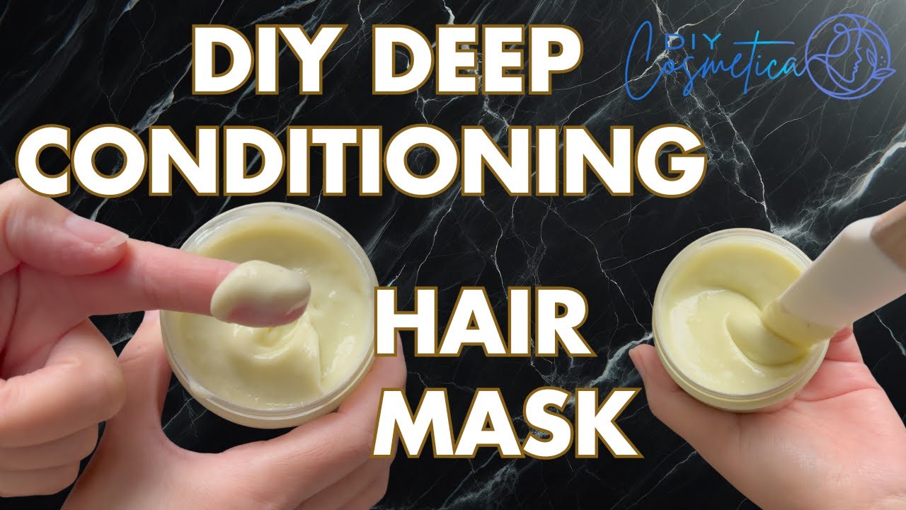 How To Make Deep Conditioning Hair Mask - YouTube