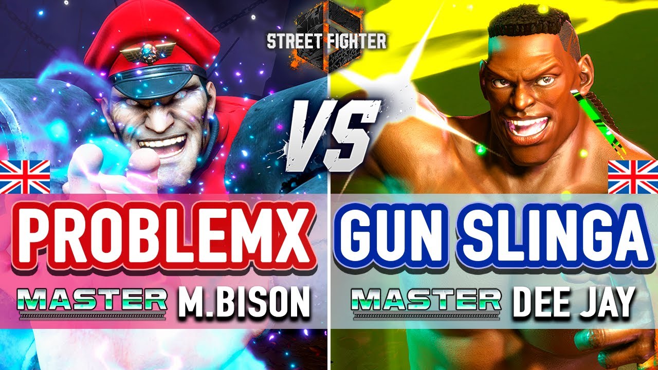 SF6 🔥 ProblemX (M.Bison) vs Gun Slinga (Dee Jay) 🔥 SF6 High Level ...