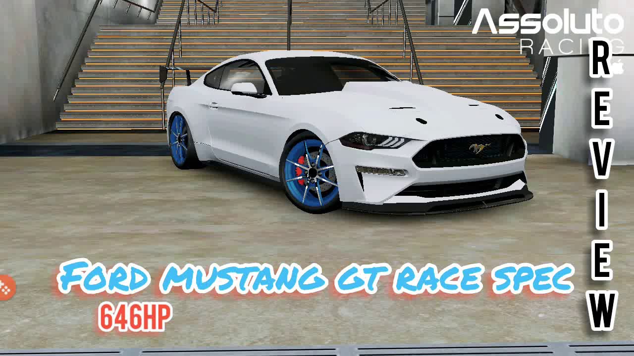 Ford Mustang gt Race Spec review ((assoluto racing - YouTube