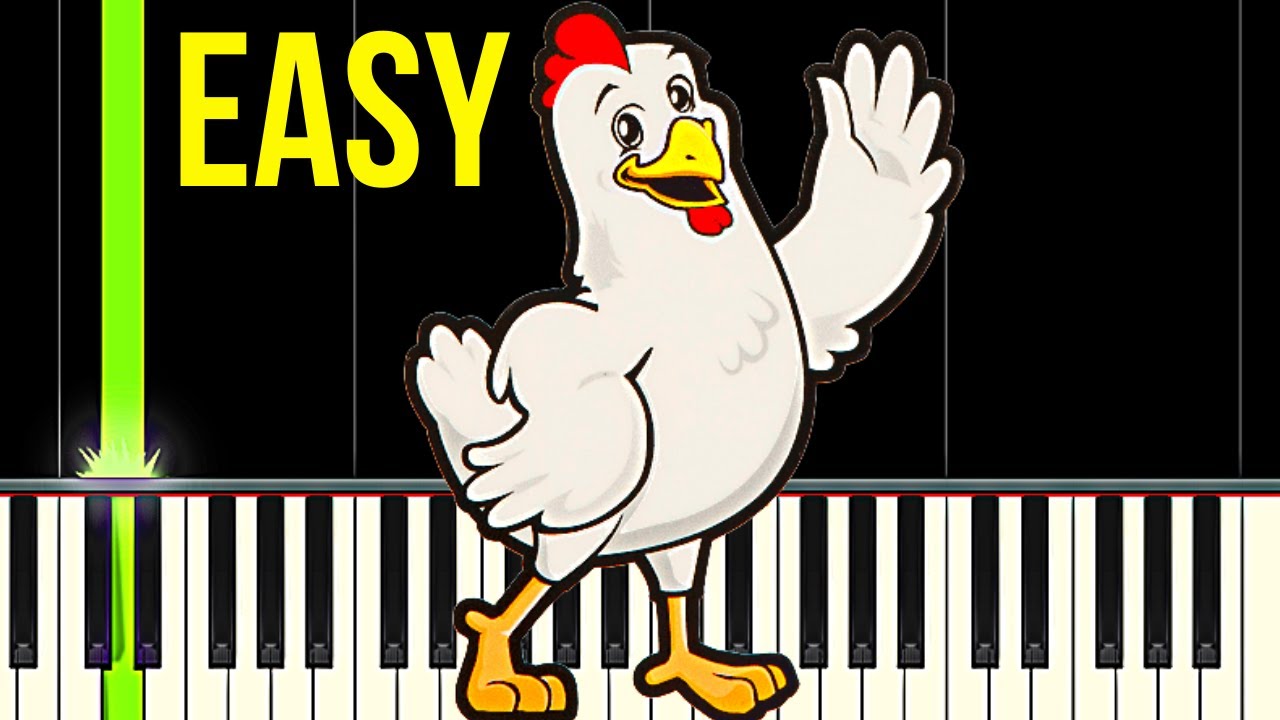 If I Had a Chicken Easy Piano Tutorial For Beginners - Learn to play ...