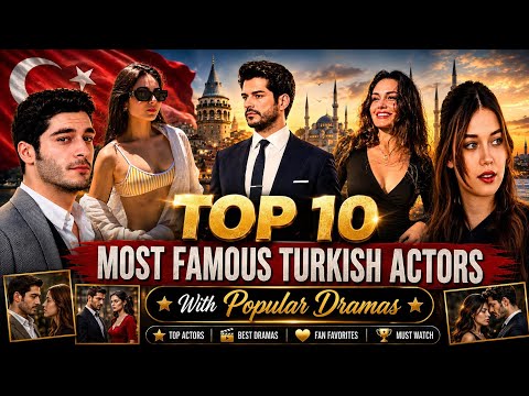 Top 10 Most Famous Turkish Actors With Their Popular Dramas | Turkish Celebrities 2026