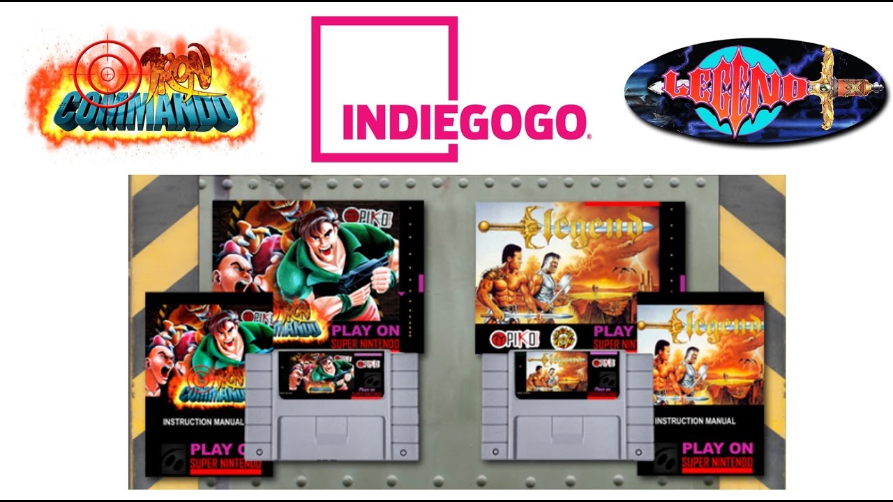 Indiegogo: Iron Commando & Legend for Super Nintendo - YouTube