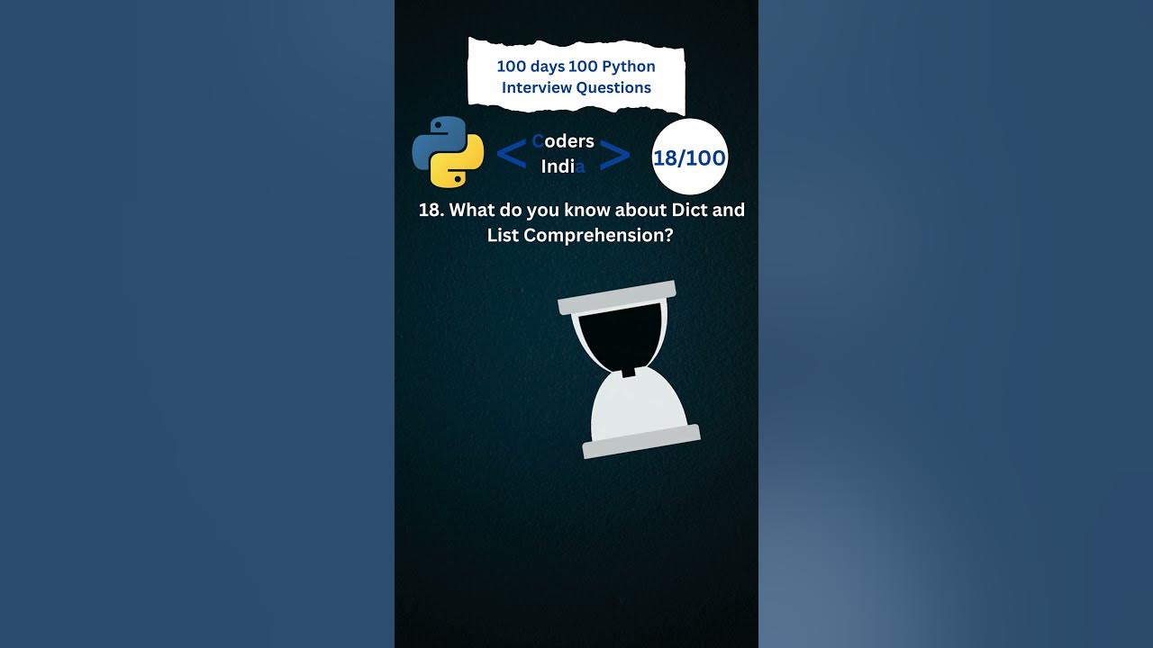 Day 18 #python #pythoninterview #pythoninterviewquestions #codersindia ... Day 18 #python #pythoninterview #pythoninterviewquestions #codersindia ...