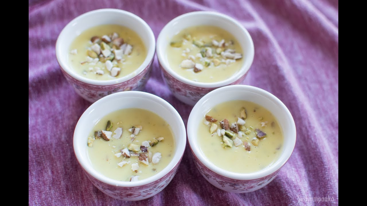 Basundi Recipe | How to make basundi - YouTube