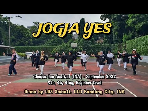 JOGJA YES || Line Dance | Choreo: Jun Andrizal (INA) - September 2022 ...
