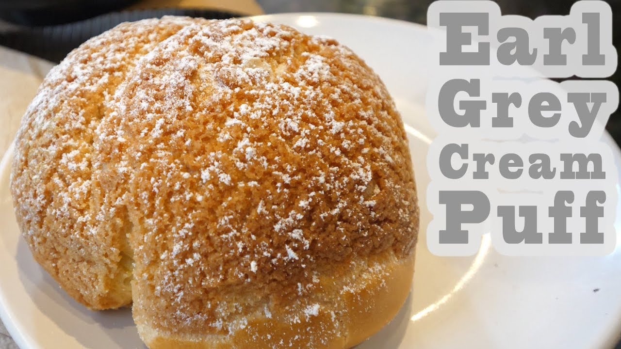 Bibble & Sip Earl Grey Cream Puff in New York - YouTube