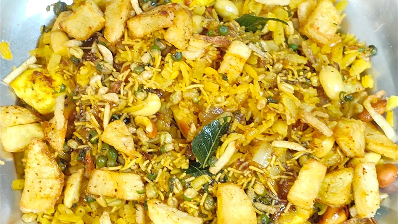 Episode -7, Paneer Poha with Fried Aloo | Special poha recipe For kids ...