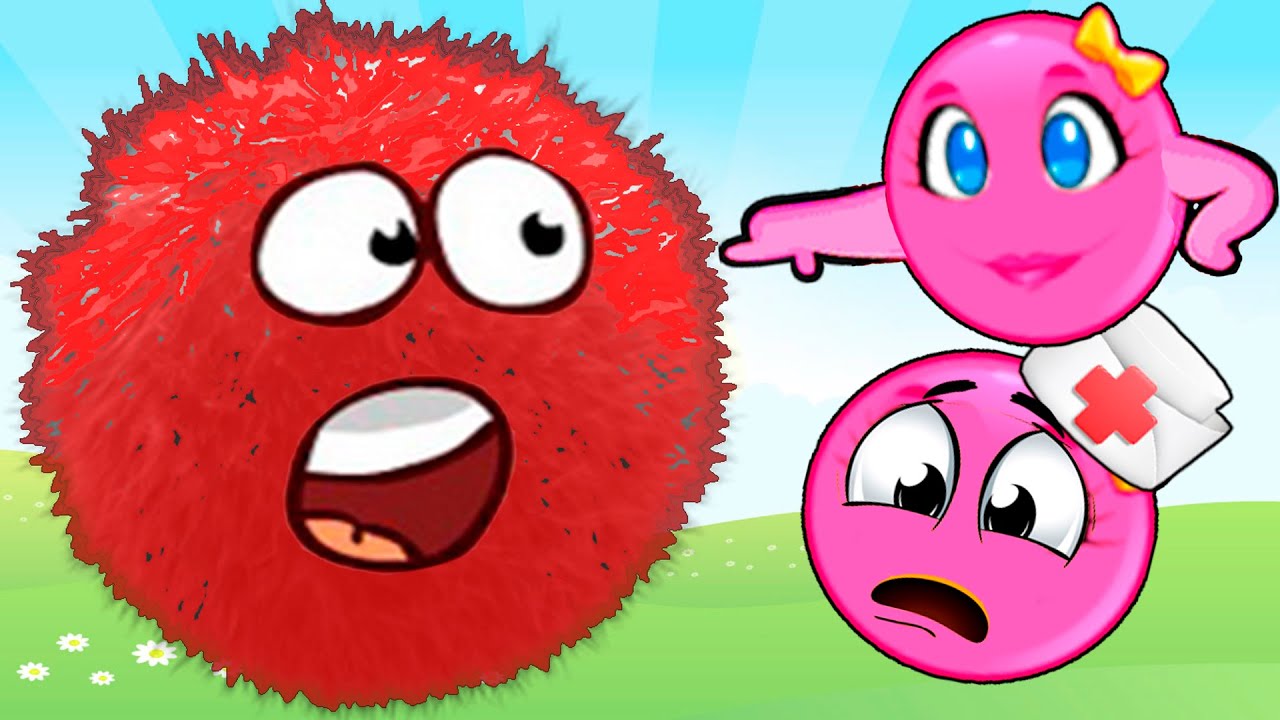 Walkthrough of the game red ball 3 a story about spongebob! fluffy ball ...