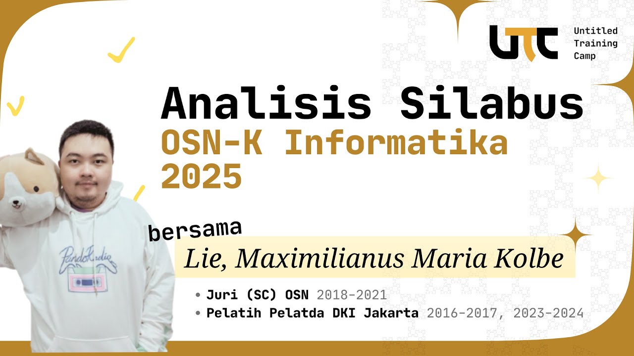 [UTC] Analisis Silabus OSN-K Informatika 2025 - YouTube