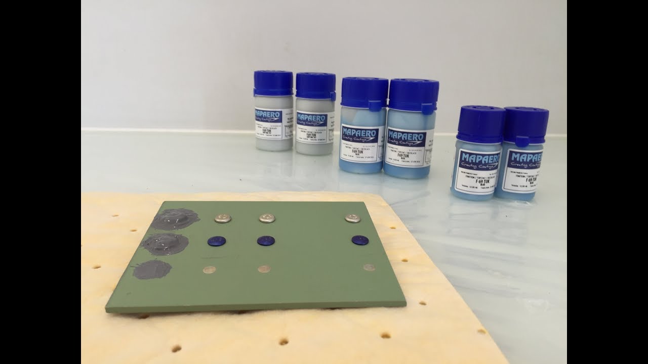 Application with F69 Touch Up Kit "TUK" on Fasteners - YouTube
