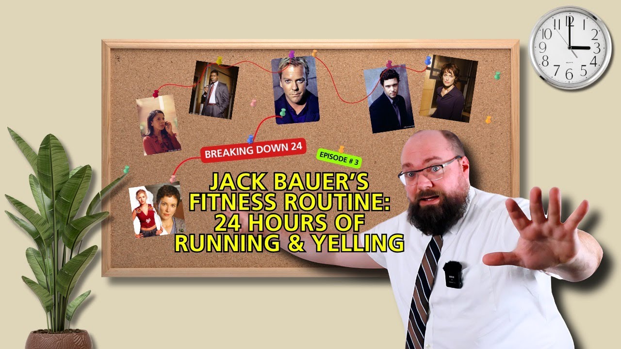 Jack Bauer's Fitness routine: 24 Hours of RUNNING and YELLING ...