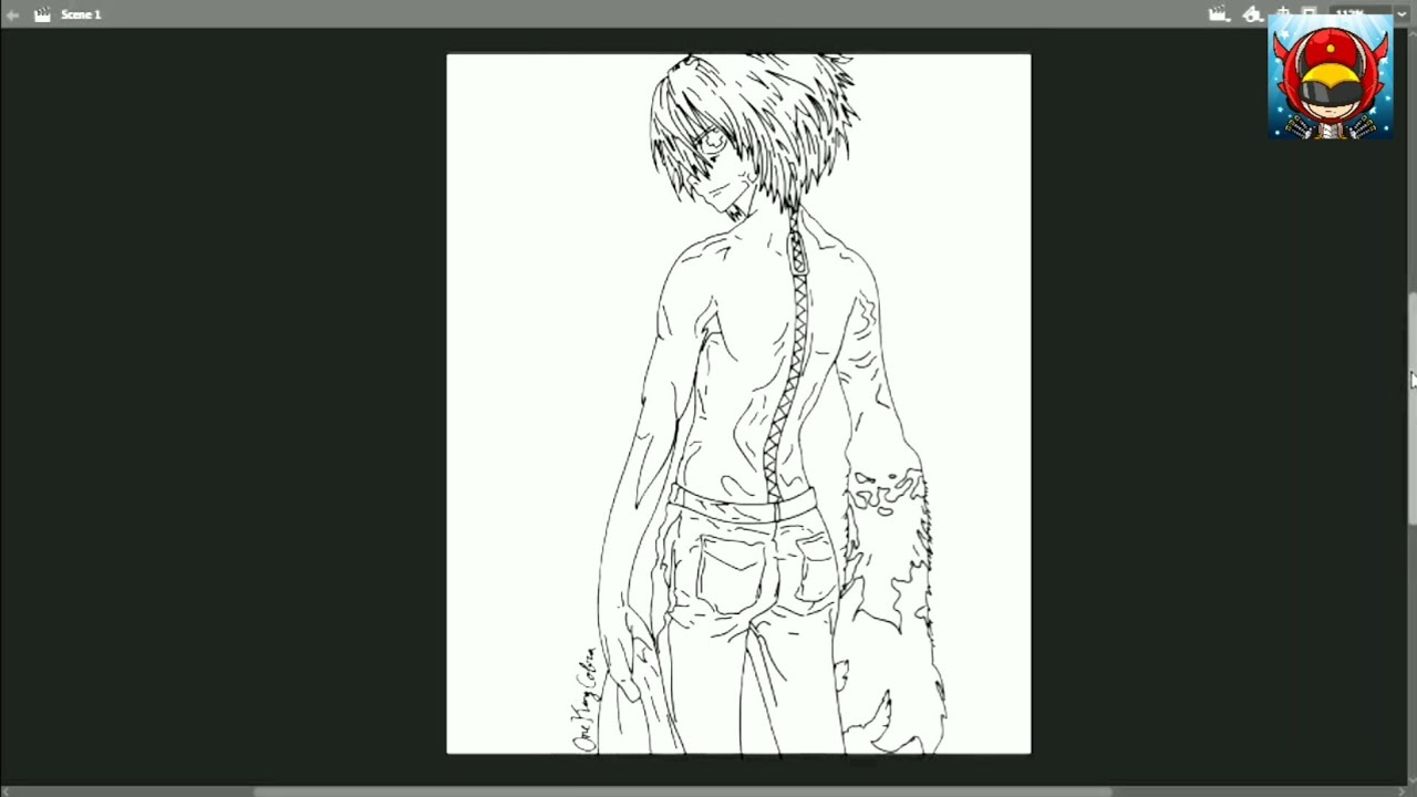 How to draw with the word SHUICHI "Gleipnir" - YouTube