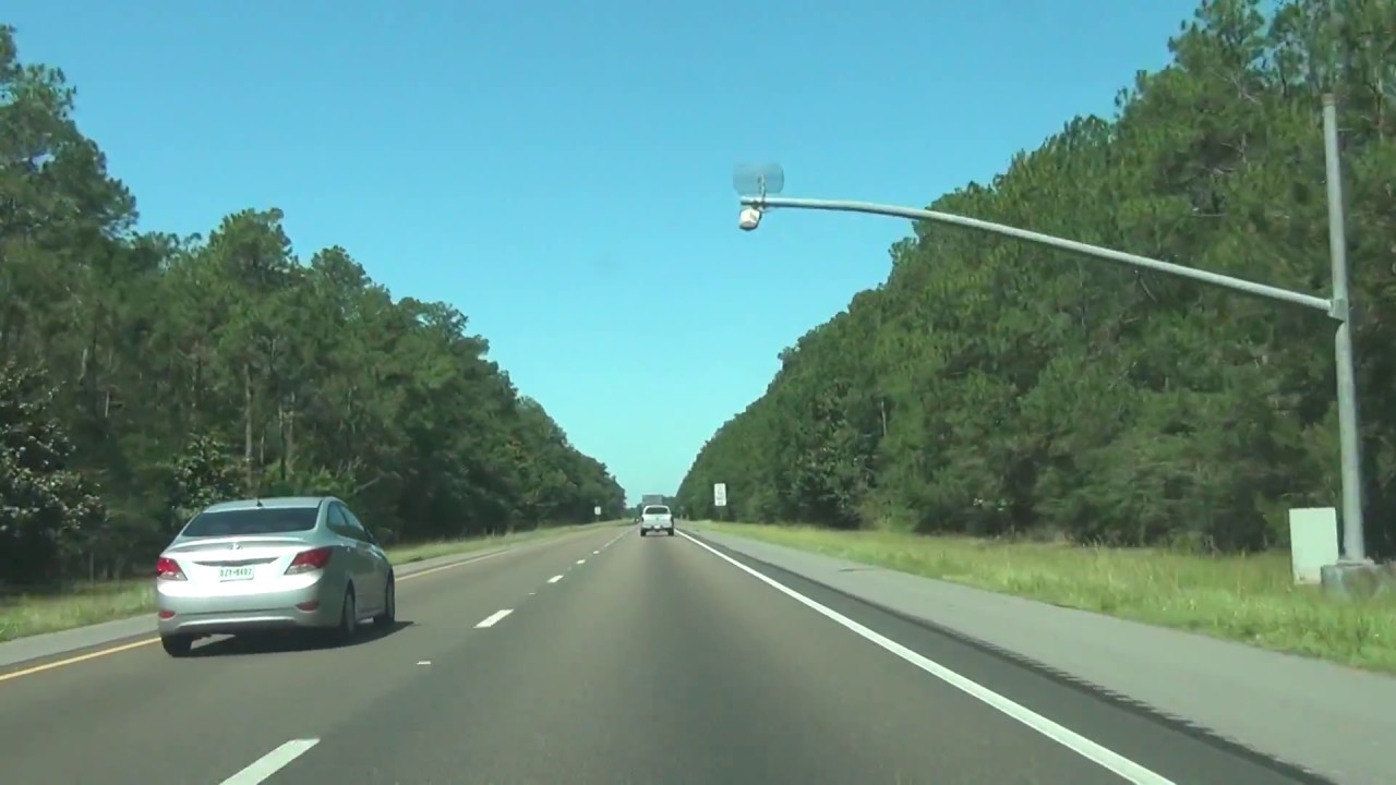 Mississippi - Interstate 10 West - Mile Marker 10 to 0 - YouTube