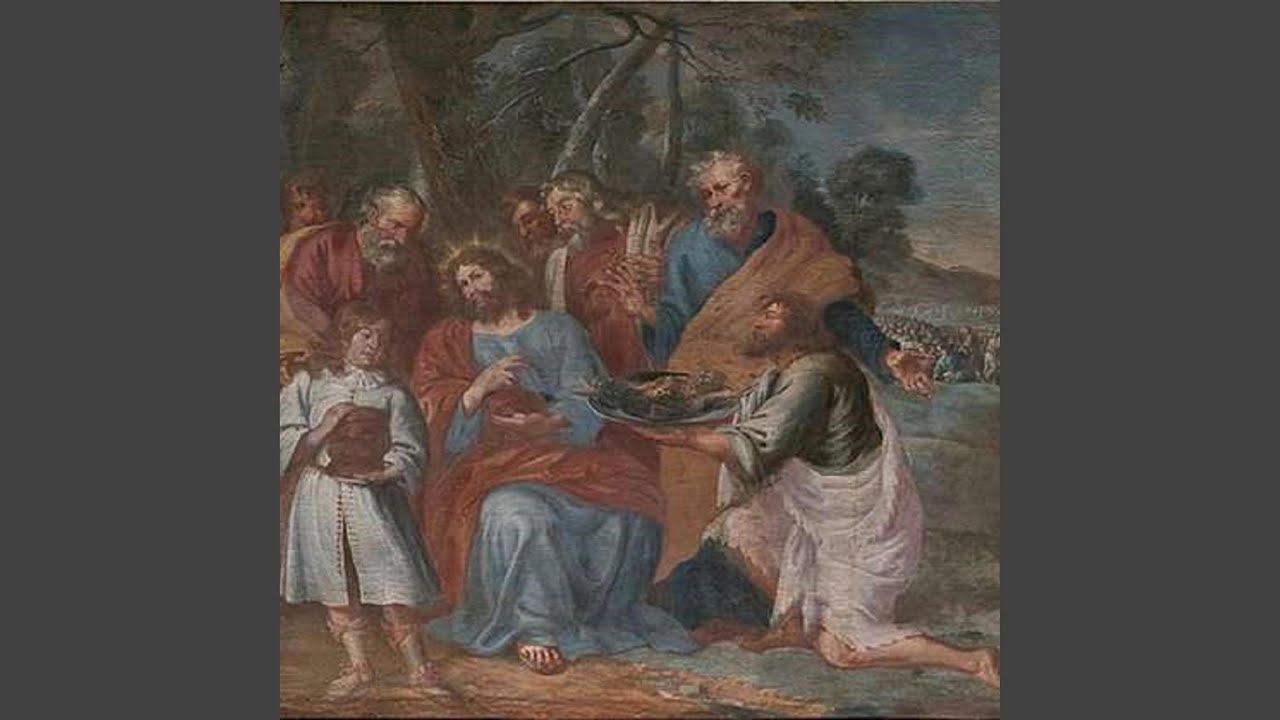 Jesus Feeds Five Thousand Men Luke 91417 Bible Verse