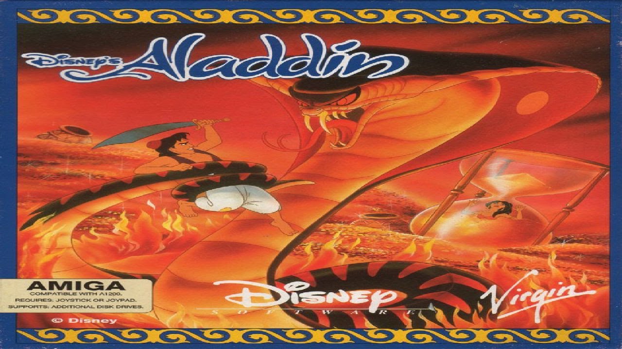 DISNEY'S ALADDIN (Amiga AGA Gameplay Sample) - YouTube