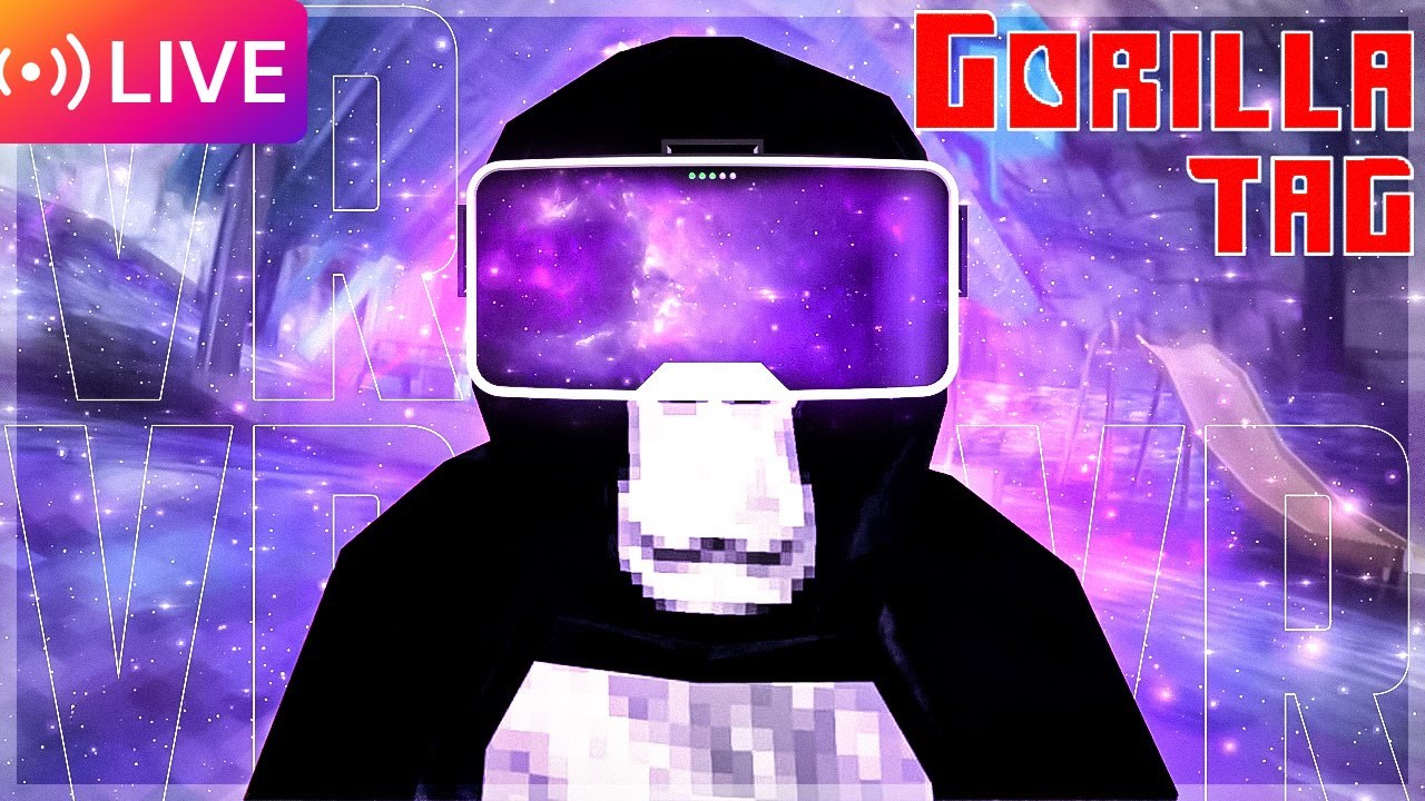 Epic Gorilla Tag VR Live Stream - Best VR Game 2023 - YouTube