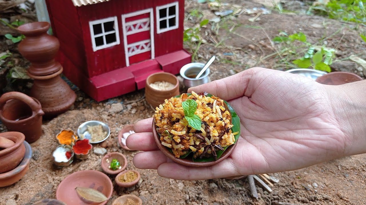 Miniature Chicken Biriyani| Chicken Biryani Recipe| Tiny Miny Kitchen - YouTube