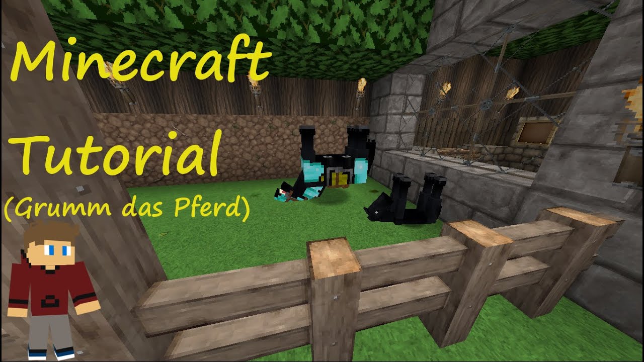 Minecraft Tutorial (Grumm das Pferd) - YouTube