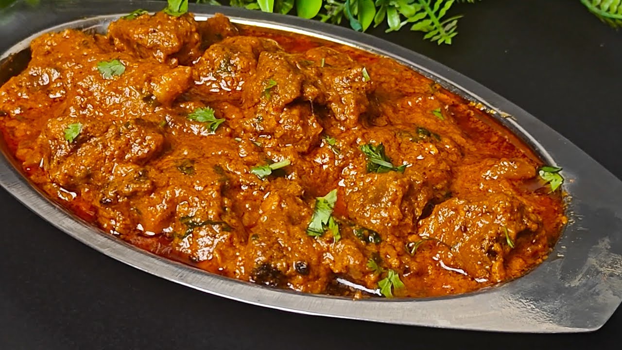 Boneless Mutton Korma | Boneless Mutton Nizami Masala Recipe | Mutton ...