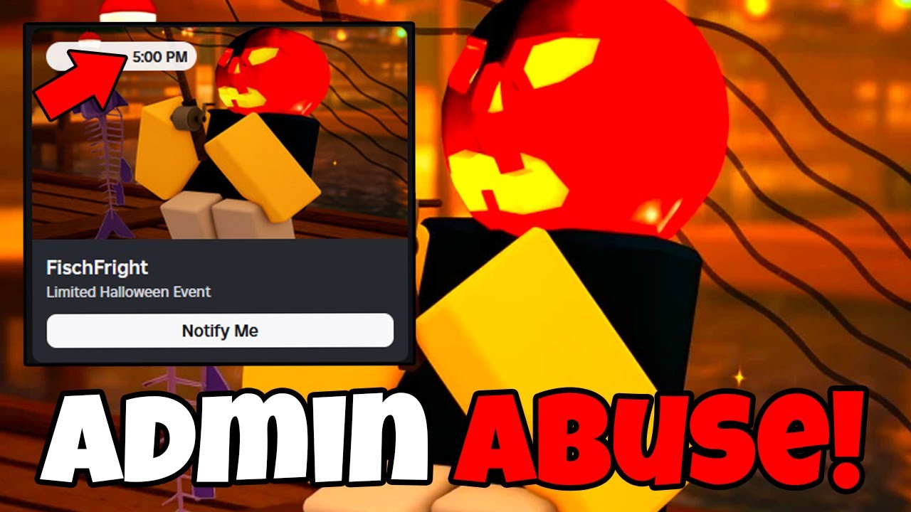 WHEN is ADMIN ABUSE in FISCH?! Roblox Fisch ADMIN Abuse Time - YouTube