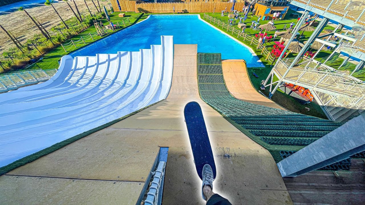 JE TEST LE PLUS GROS WATER JUMP D'EUROPE #TDF ep 3 - YouTube