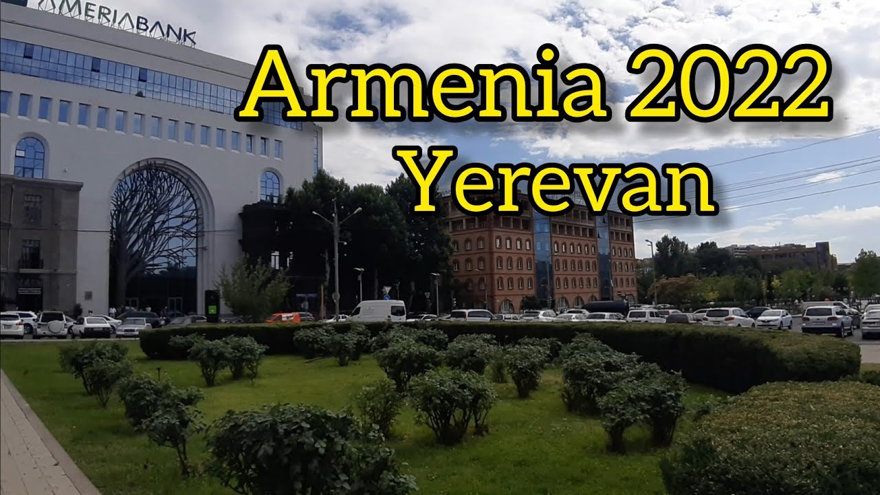 Armenia-Walking on the street in yerevan 2022 پیاده روی در ارمنستان ...
