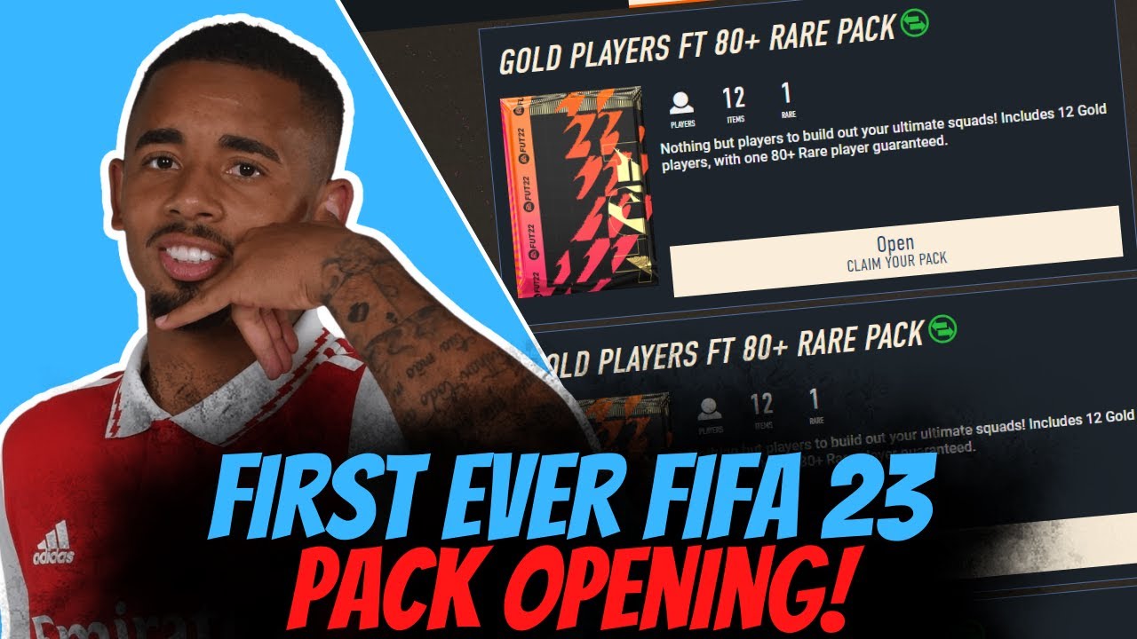 OMG FIRST EVER FIFA 23 PACK OPENING! - YouTube