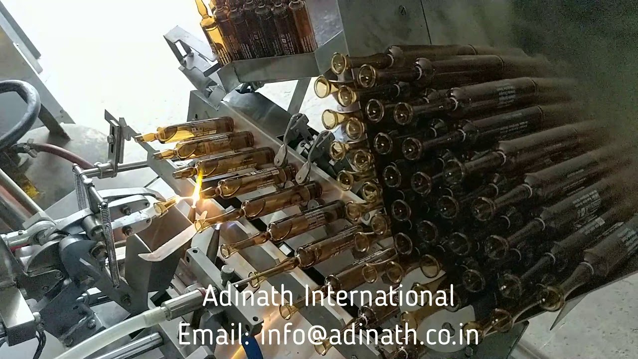 Iso Propyl Alcohol IPA Filling in Ampoules - YouTube