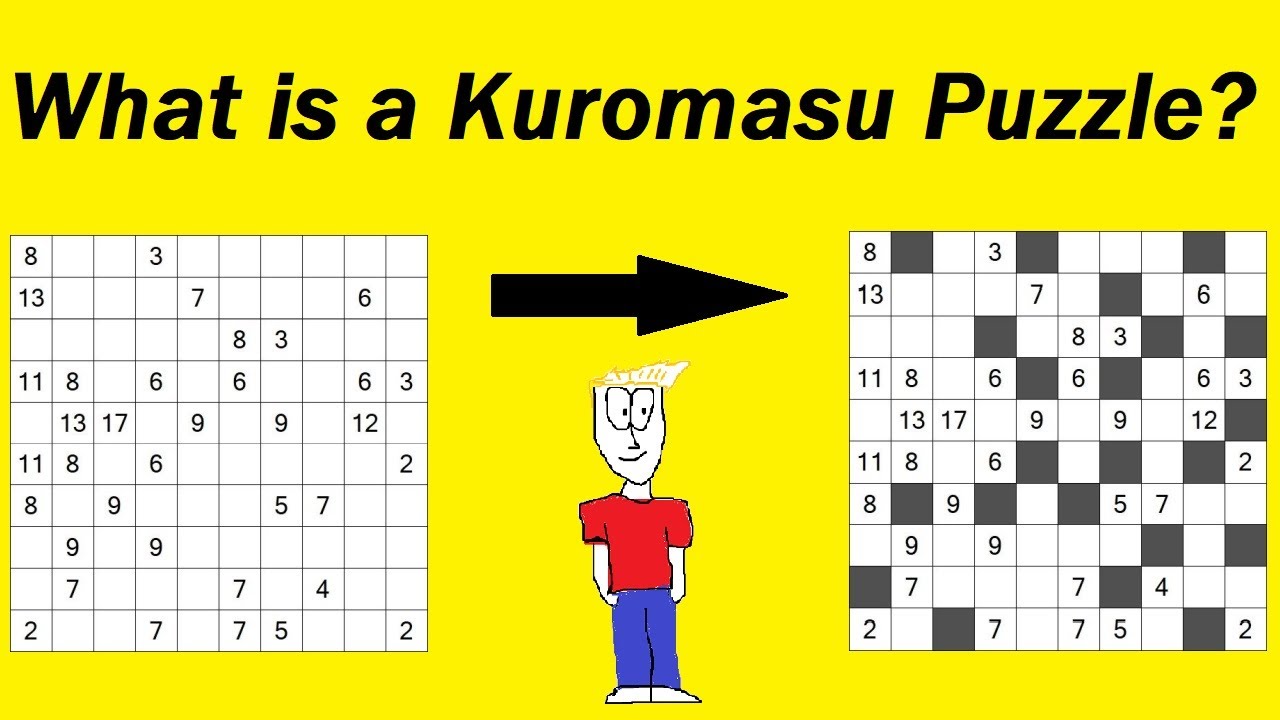 Solving a Kuromasu Puzzle - YouTube