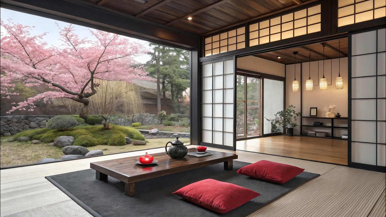 Inside a Modern Zen Tea House: A Serene Minimalist Retreat - YouTube