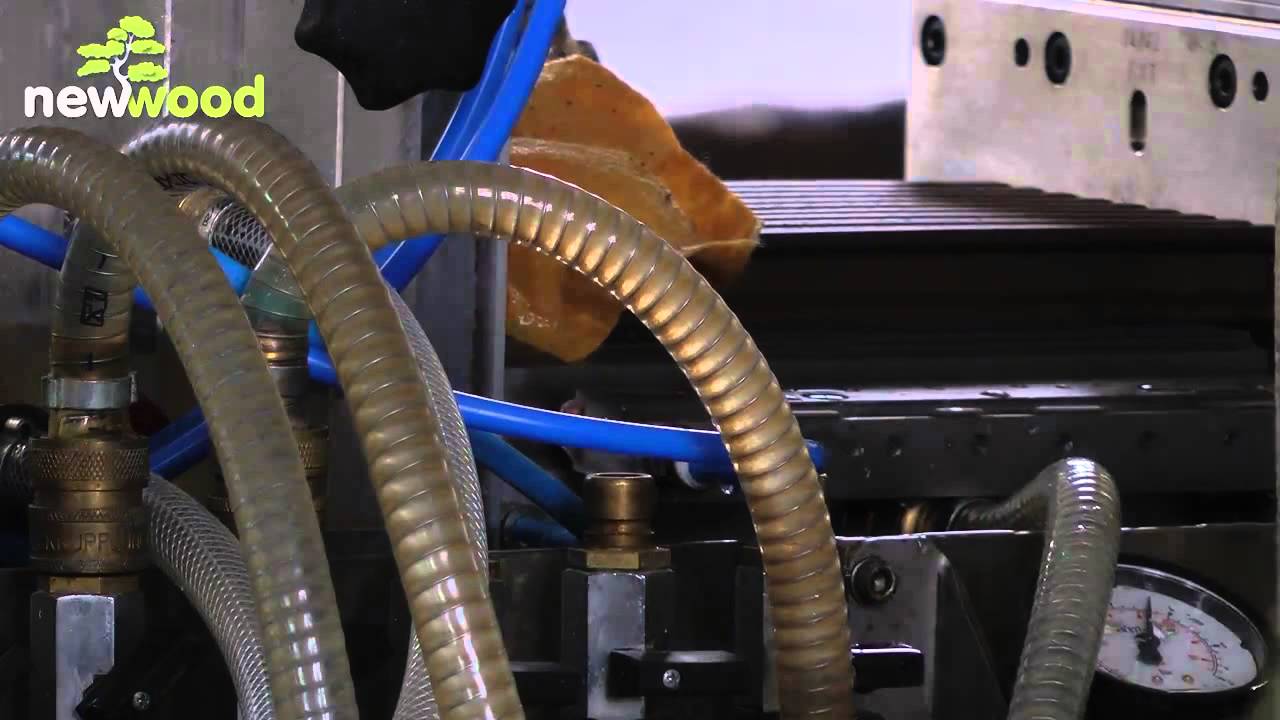 extrunet: wood extruder - YouTube