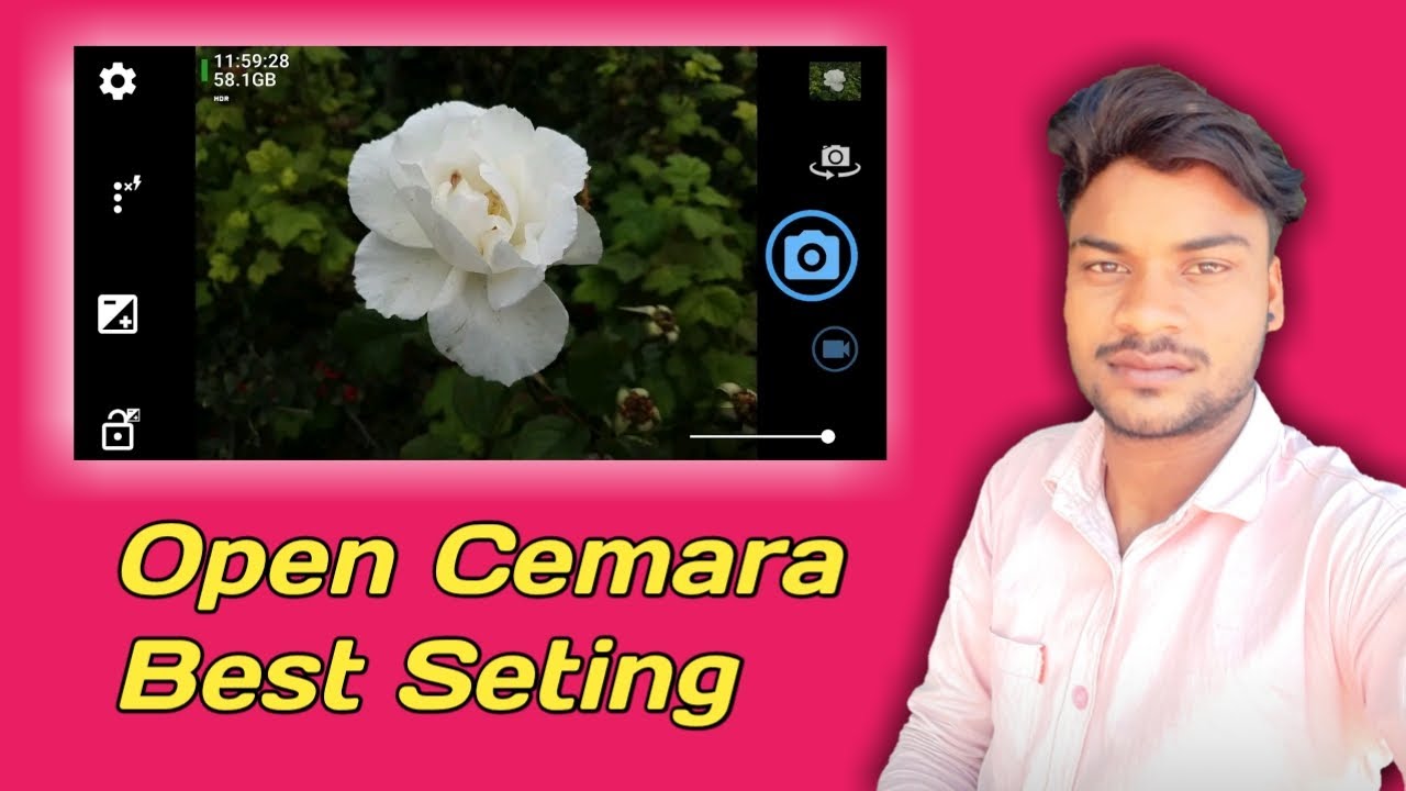 Open Camera Settings For Youtube Videos.open Camera Settings For Boya ...