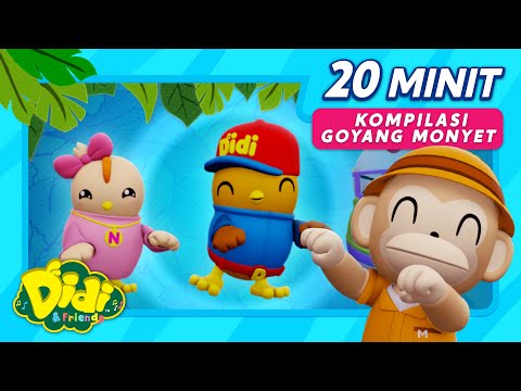20 Minit Kompilasi Lagu Baru Didi & Friends | Goyang-Goyang Monyet & Lain-Lain