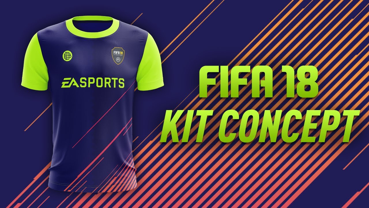 Speed Art - FIFA 18 Concept Kit - YouTube