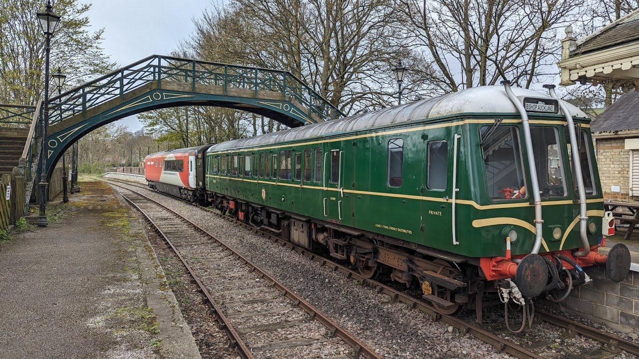 Stanhope Station Weardale Railway with Sentinel, Bubble Car, 142078 and ...