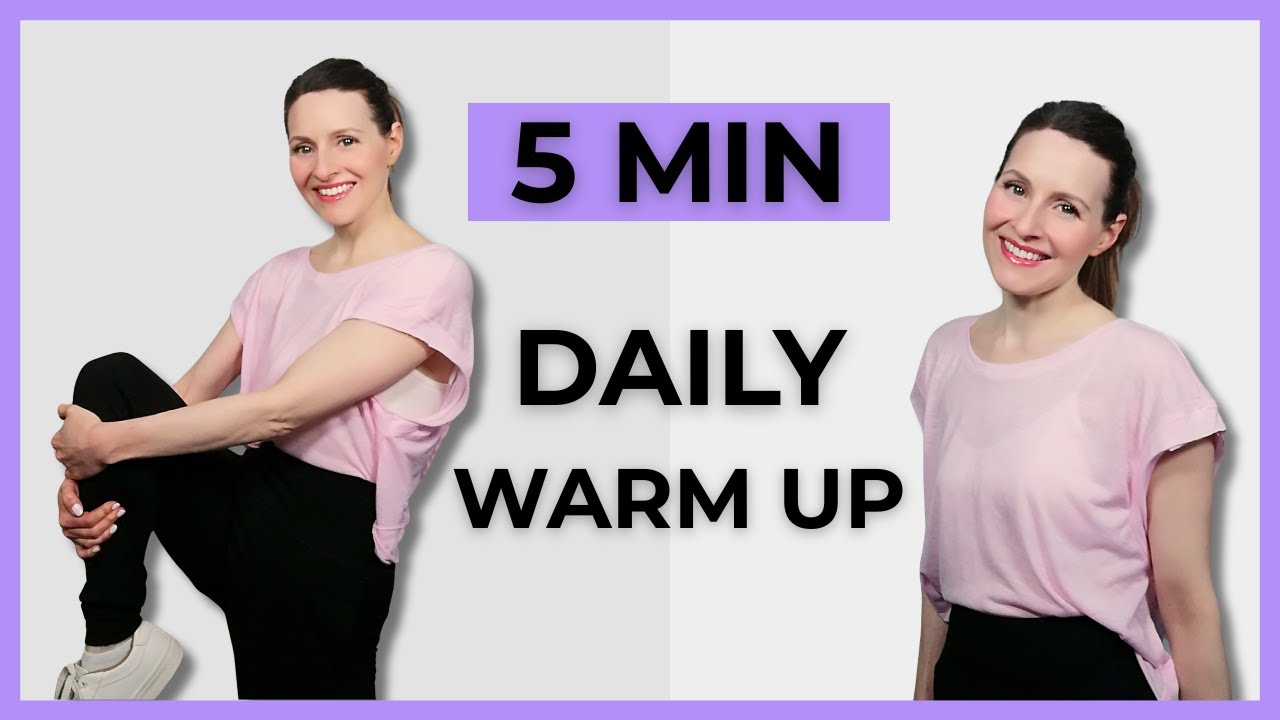 5 MIN EASY WARM UP ROUTINE / Daily Workout / Beginner Friendly / All ...
