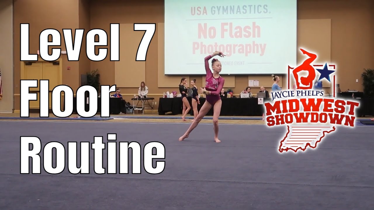 Emersyn Level 7 Floor Routine at the Jaycie Phelps Midwest Showdown ...