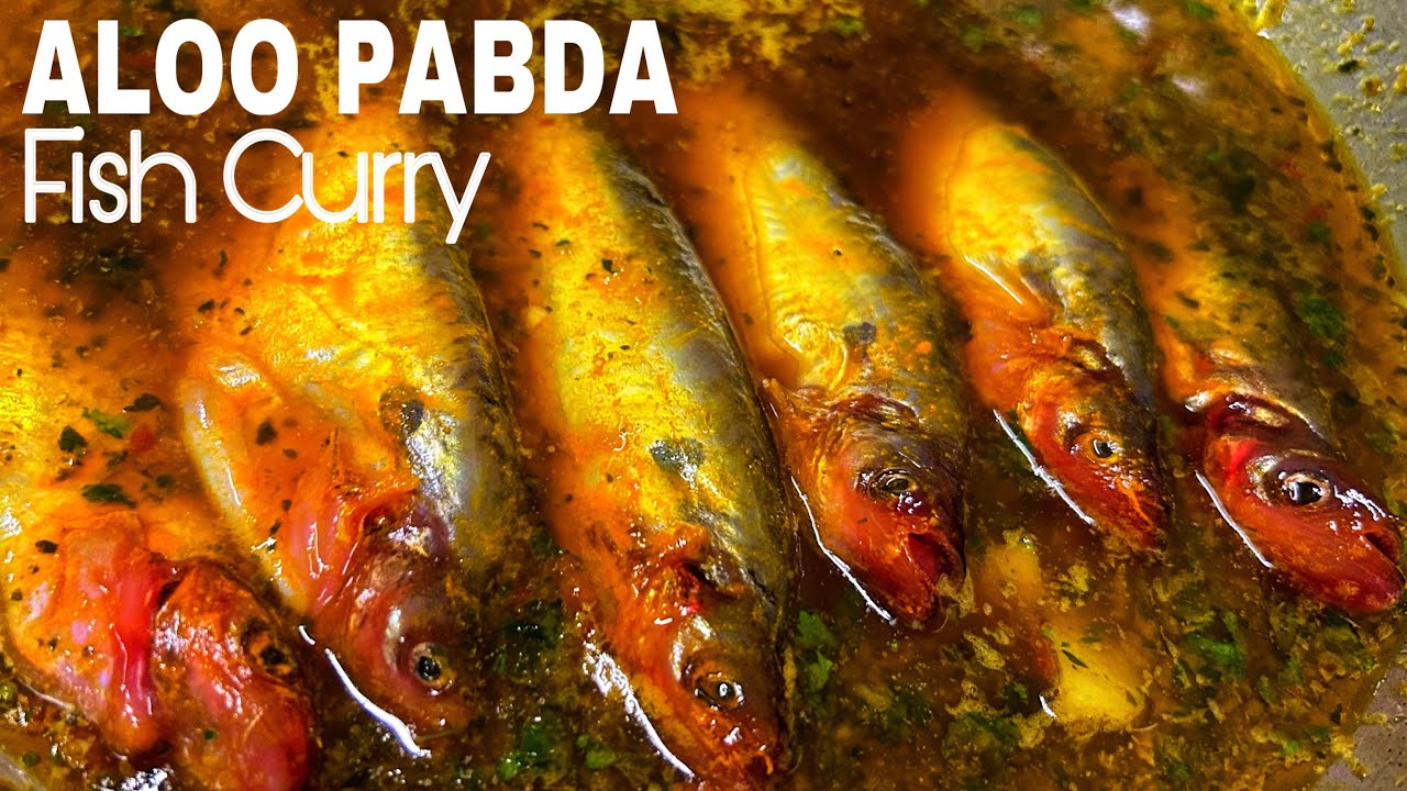 ALOO PABDA MAACHER JHOL / Super Easy & Healthy Fish Curry/ Pabda Fish ...